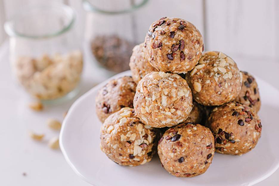 Peanut Butter Crunch Balls | Taste For Life