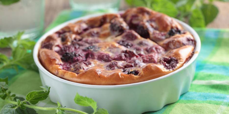 Blackberry Clafoutis | Taste For Life