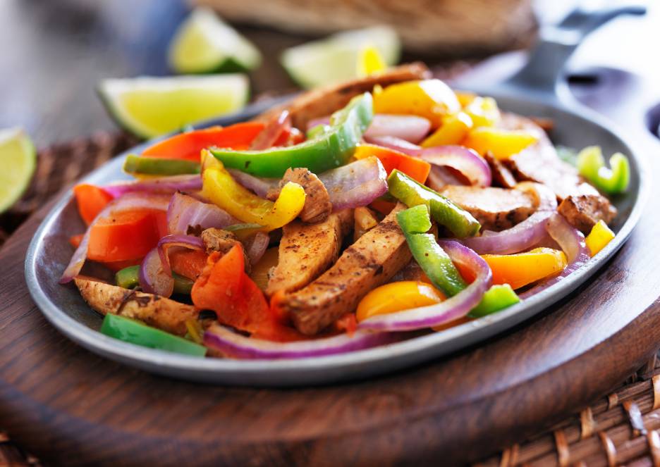 Fajitas de Pollo | Taste For Life