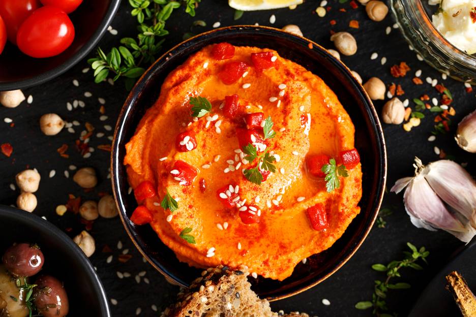 Raw Red Hummus | Taste For Life
