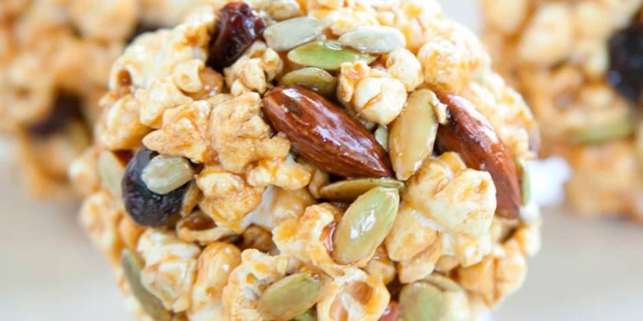 Wild Berry Popcorn Balls | Taste For Life