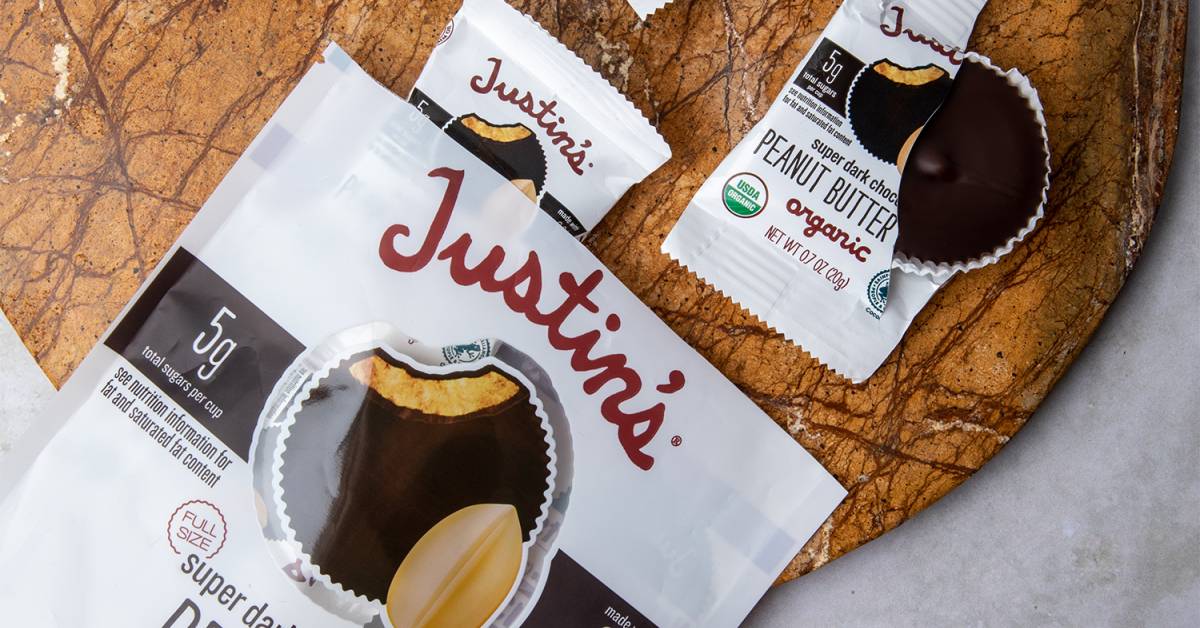Justin’s Super Dark Chocolate Peanut Butter Cups | Taste For Life