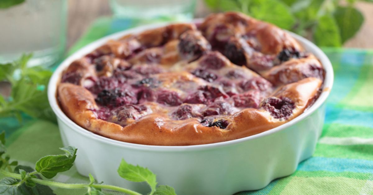 Blackberry Clafoutis | Taste For Life
