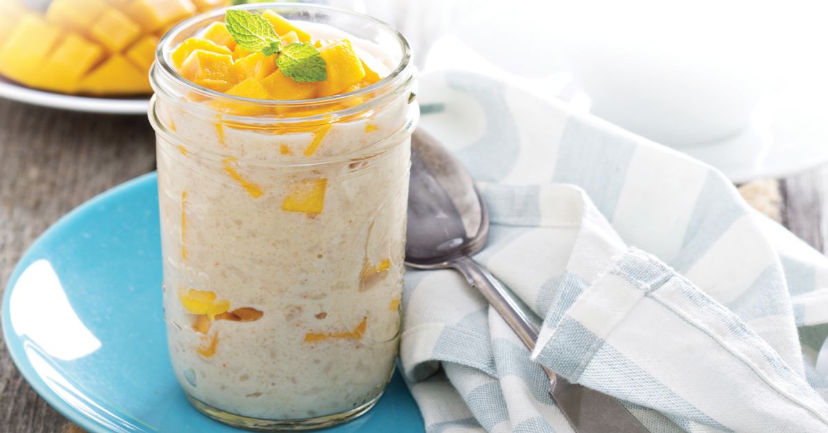 Mango-Coconut Rice Pudding | Taste For Life