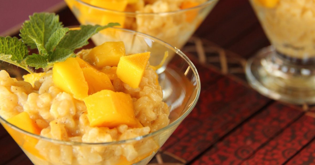 Mango Risotto Dessert | Taste For Life