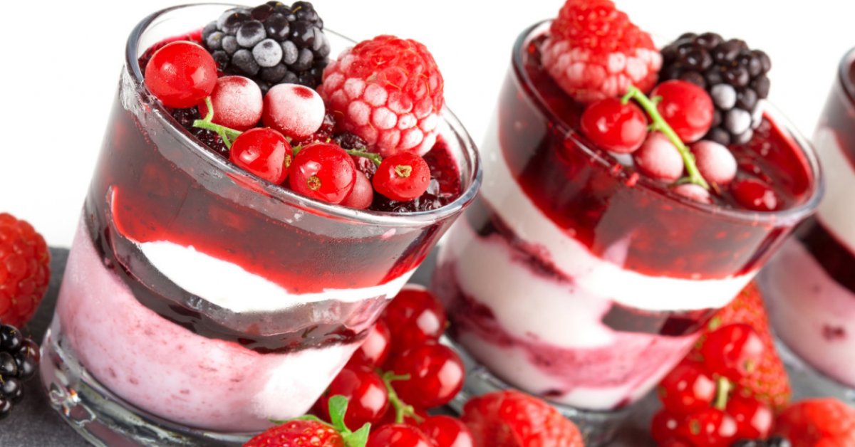 Star-Spangled Blueberry Parfaits | Taste For Life