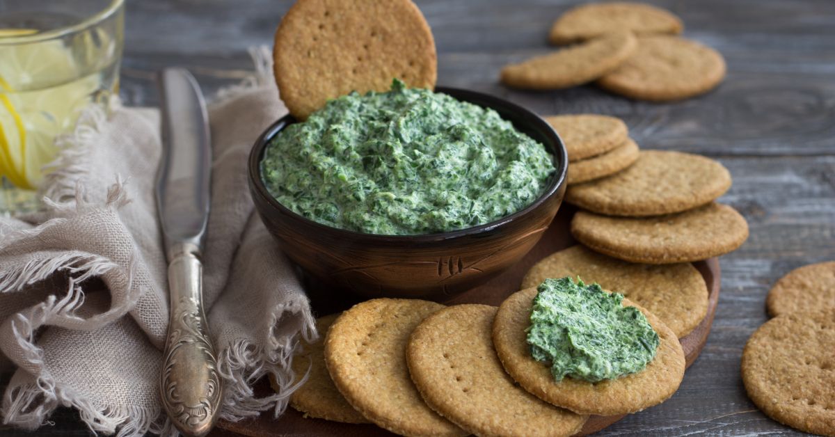 Low-Fat Spinach Dip | Taste For Life