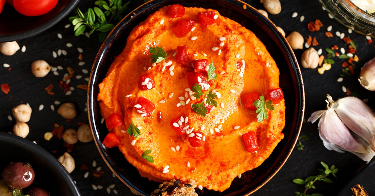 Raw Red Hummus | Taste For Life