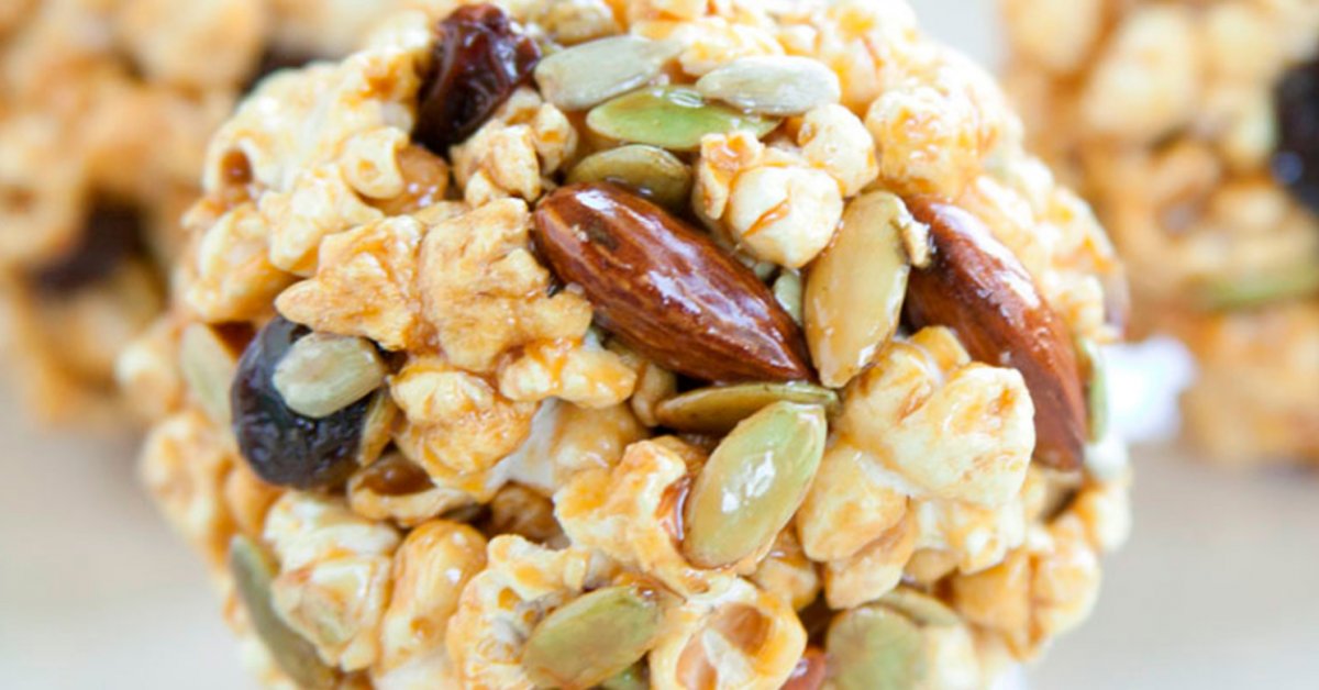 Wild Berry Popcorn Balls | Taste For Life