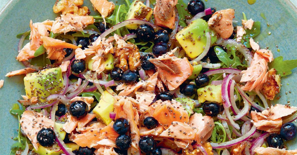 Salad of Warm Smoked Fish | Taste For Life