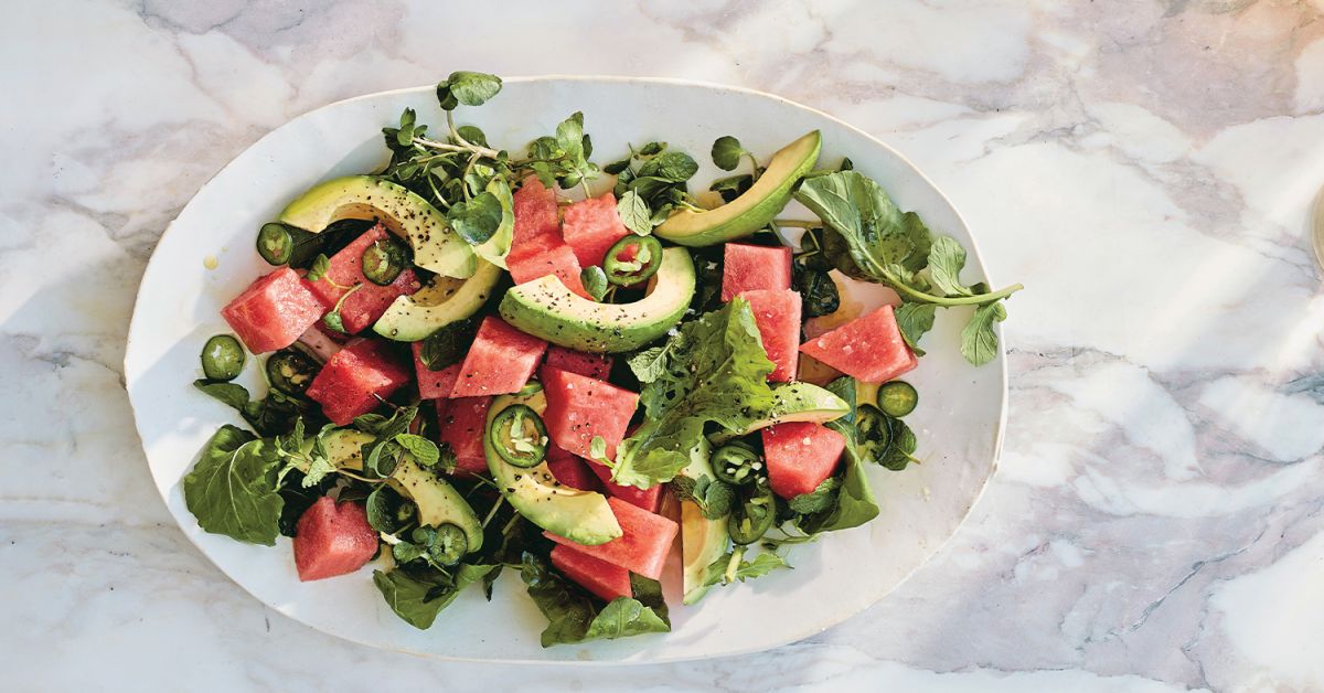 Spicy Watermelon Salad | Taste For Life