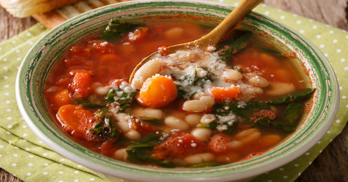 Hearty Bean and Potato Soup | Taste For Life