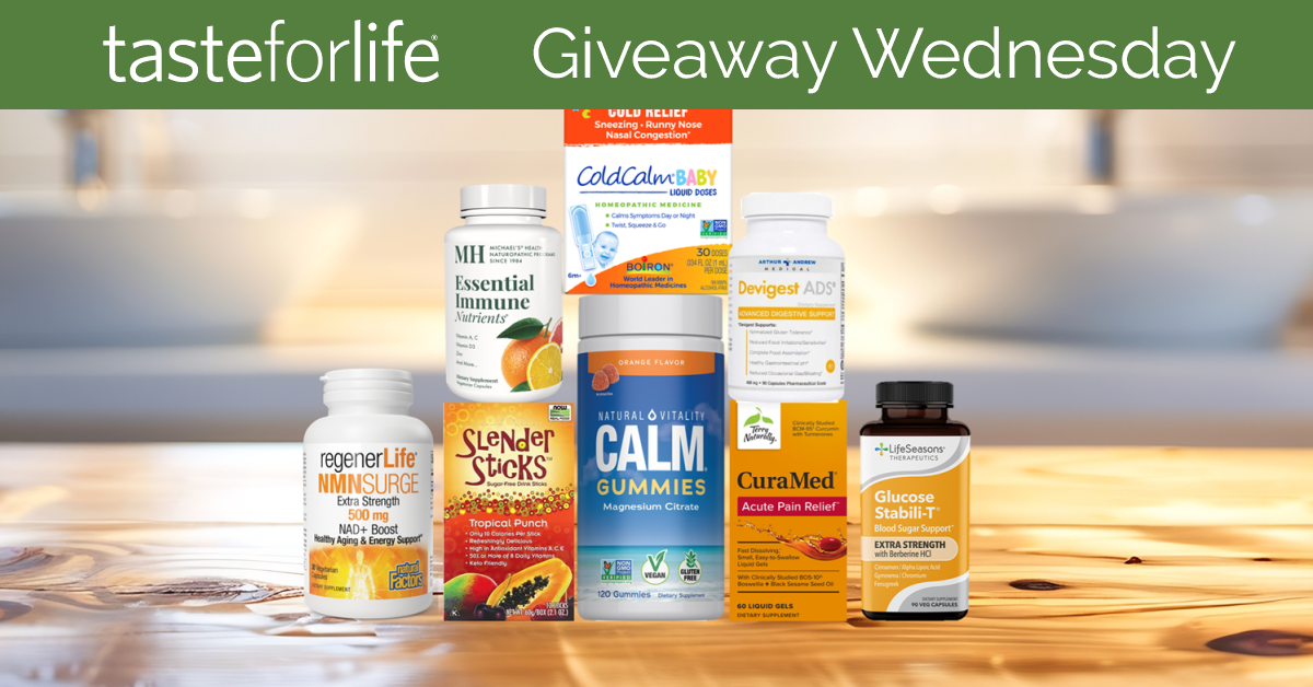 Orange Sunshine Giveaway | Taste For Life