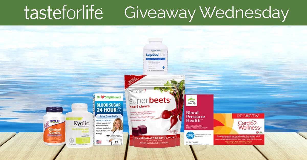 Heart Health Giveaway | Taste For Life