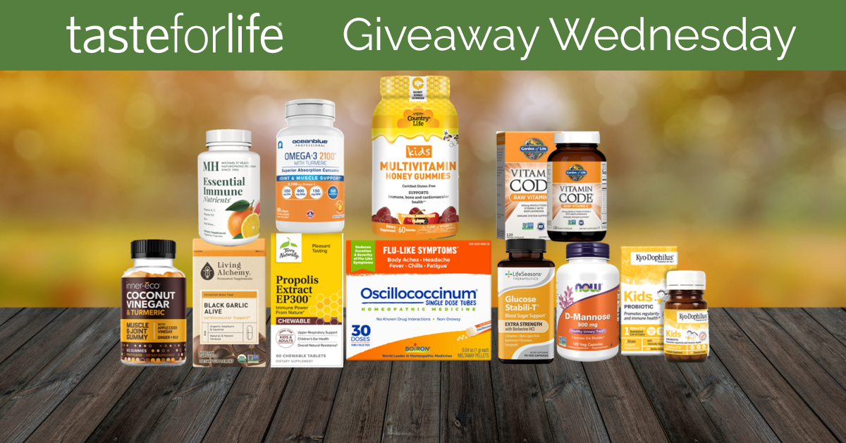 Orange Autumn Giveaway | Taste For Life