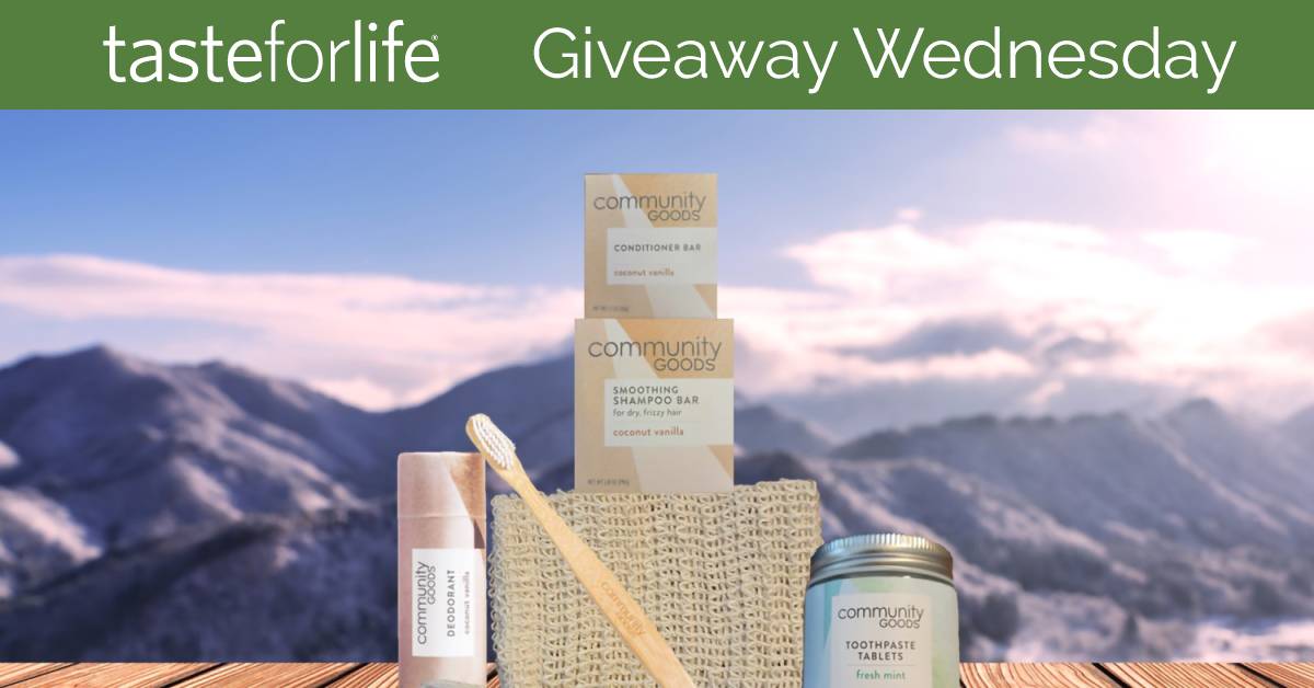 Community Goods Giveaway | Taste For Life