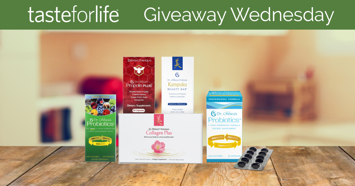 Essential Formulas Giveaway | Taste For Life
