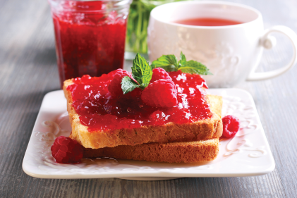 Swedish Low-Sugar Raspberry Jam | Taste For Life