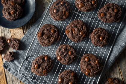 Chocolate-Lover's Double-Fudge Cookies | Taste For Life