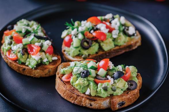 Greek Avocado Toast | Taste For Life