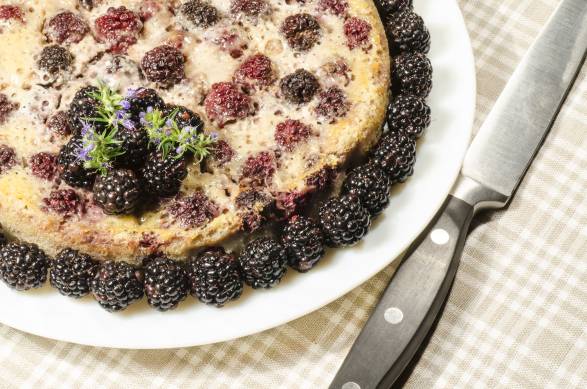 Blackberry Clafoutis | Taste For Life