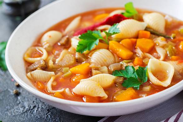 Vegetable-Minestrone Soup | Taste For Life